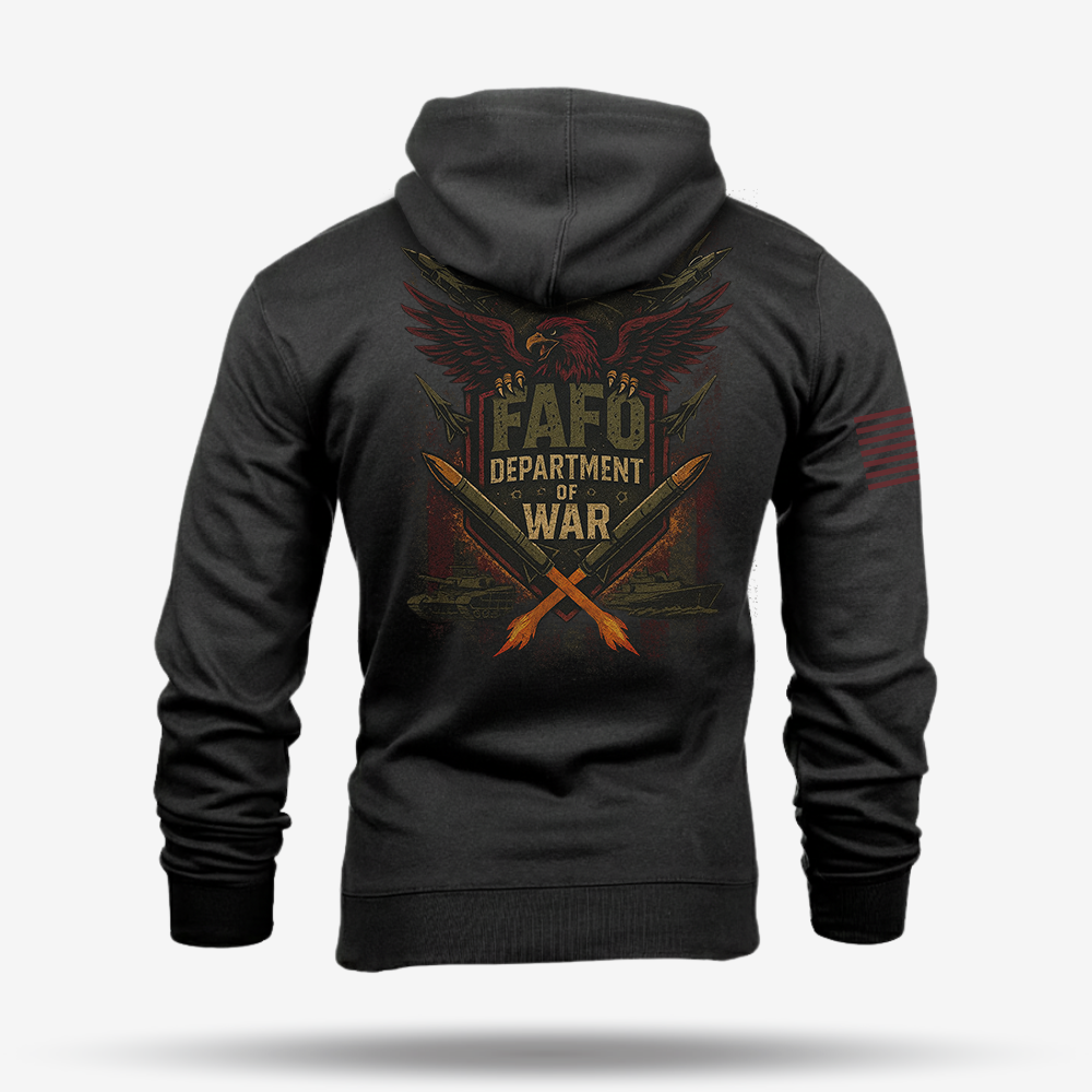 FAFO Eagle Crest Hoodie – Iron Oath Apparel