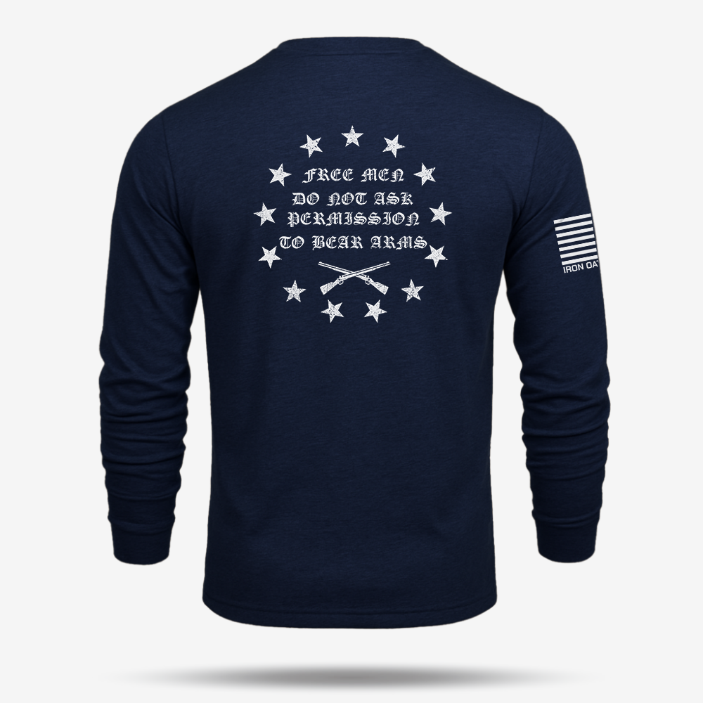 Free Men Do Not Ask Permisson Long Slevee – Iron Oath Apparel