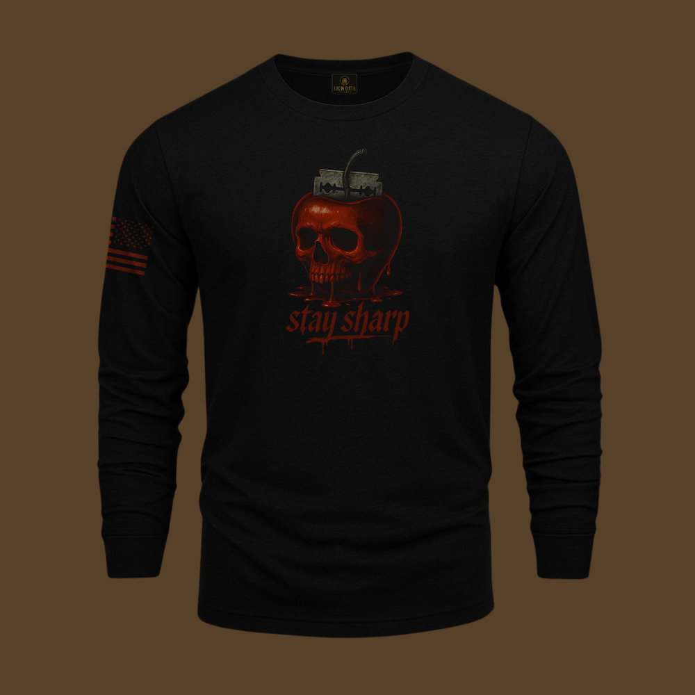 Stay Sharp Long Slevee – Iron Oath Apparel